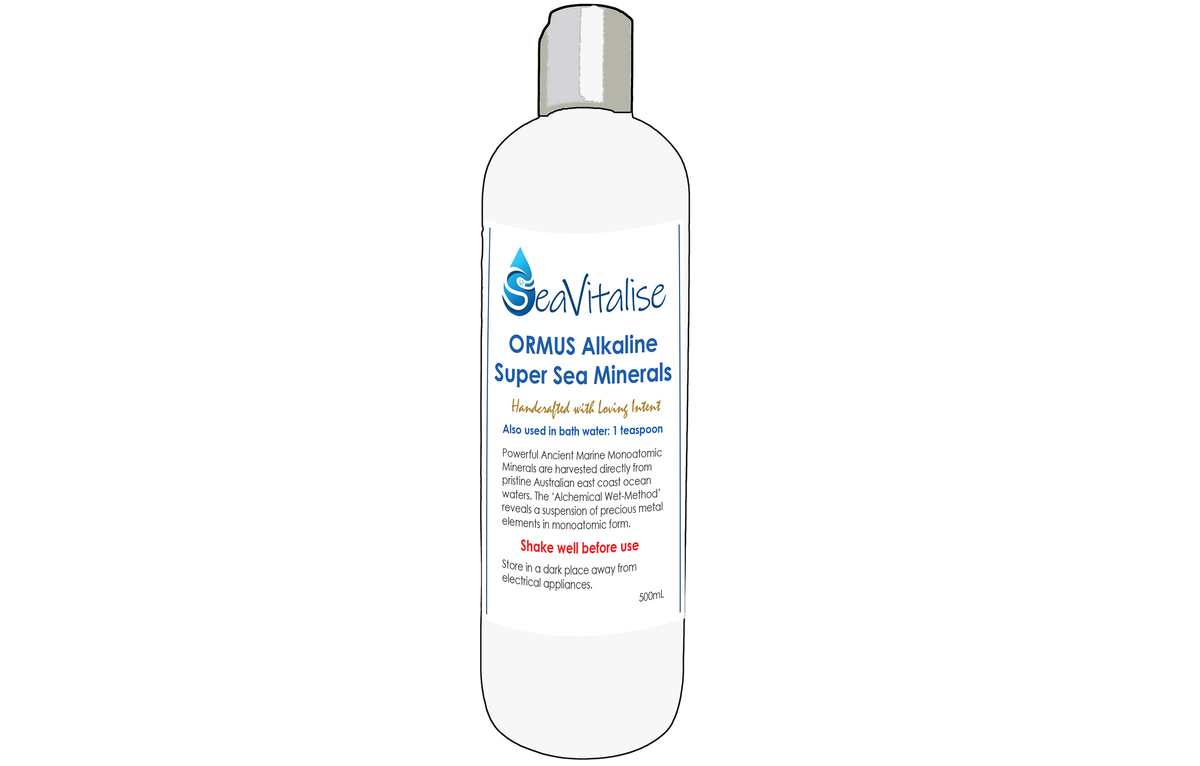 Alkaline ORMUS Liquid Minerals. – SeaVitalise